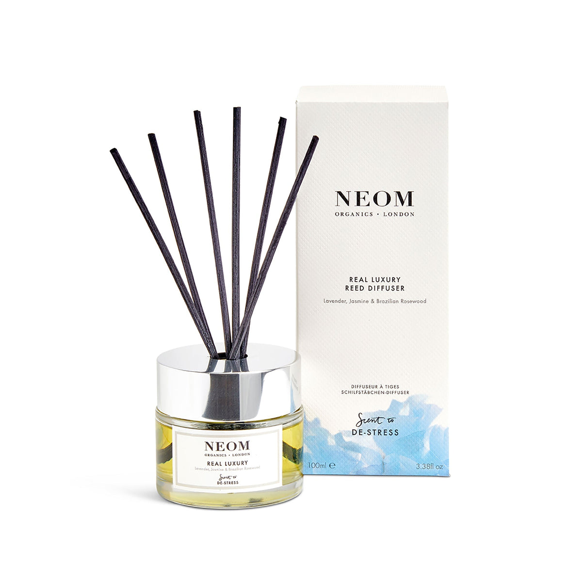 Neom Real Luxury Reed Diffuser – Facette Facial Bar
