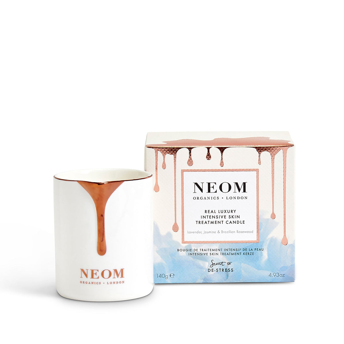 Neom Real Luxury Intensive Skin Treatment Candle – Facette Facial Bar